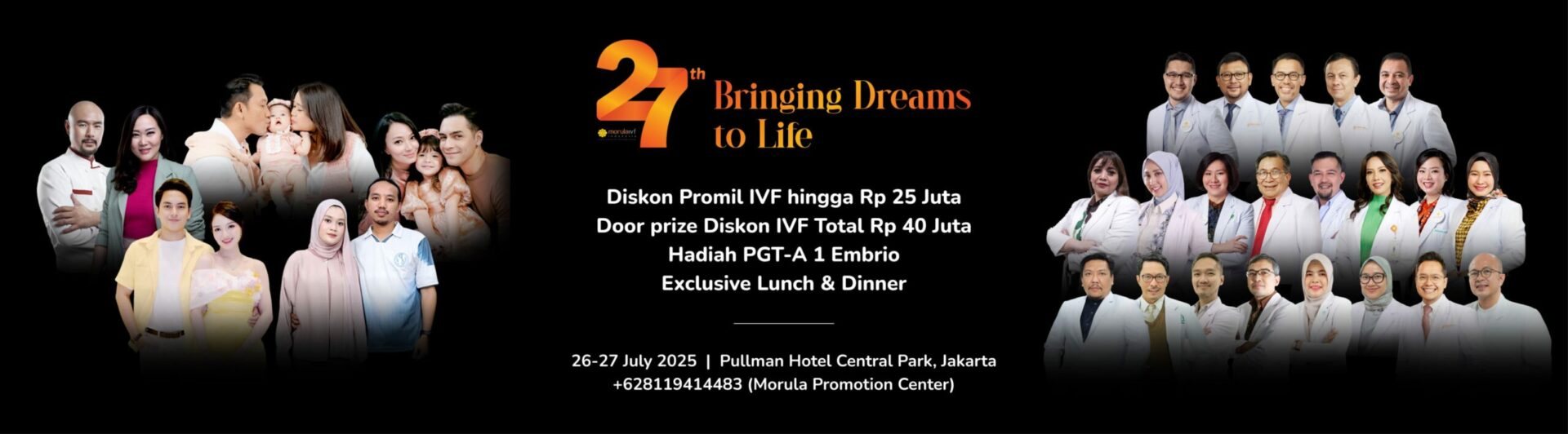 Latest Promo Information | Morula IVF